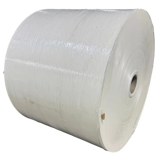 White Kraft Woven Laminated paper - Kertas kraft putih laminasi woven ...